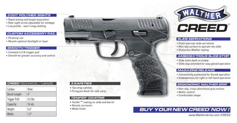 Walther Creed: Affordable 9mm Excellence - Firearms Friday